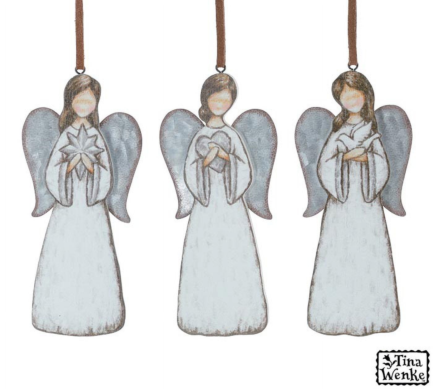 Rustic Angel Ornaments - Walmart.com