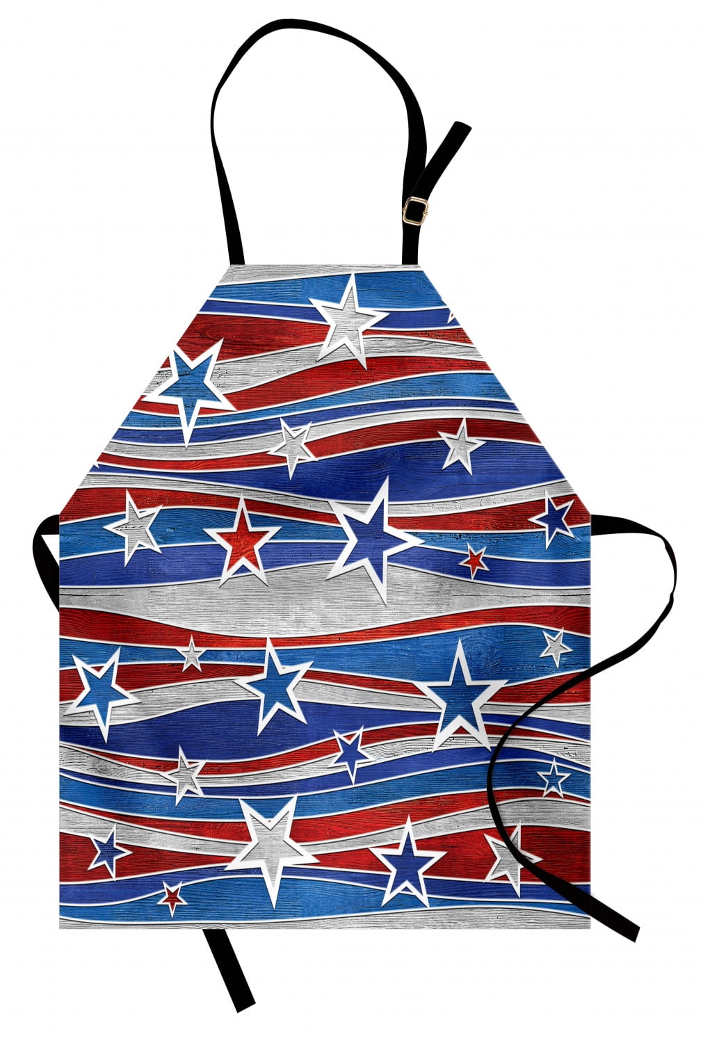 Rustic Apron Abstract Design Pattern of Patriotic American Flag USA ...