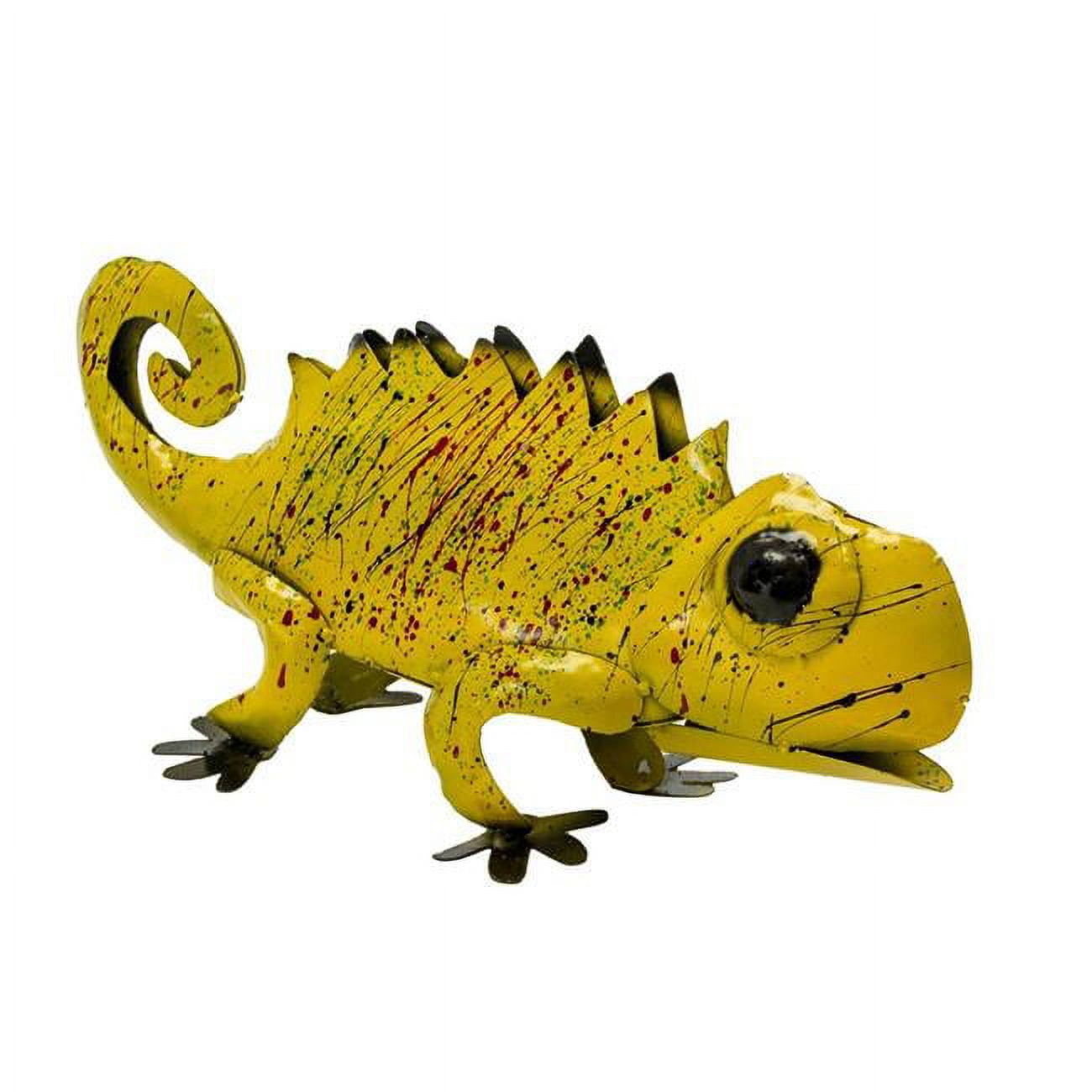 Rustic Arrow 102322 Metal Chameleon Figurine - Walmart.com