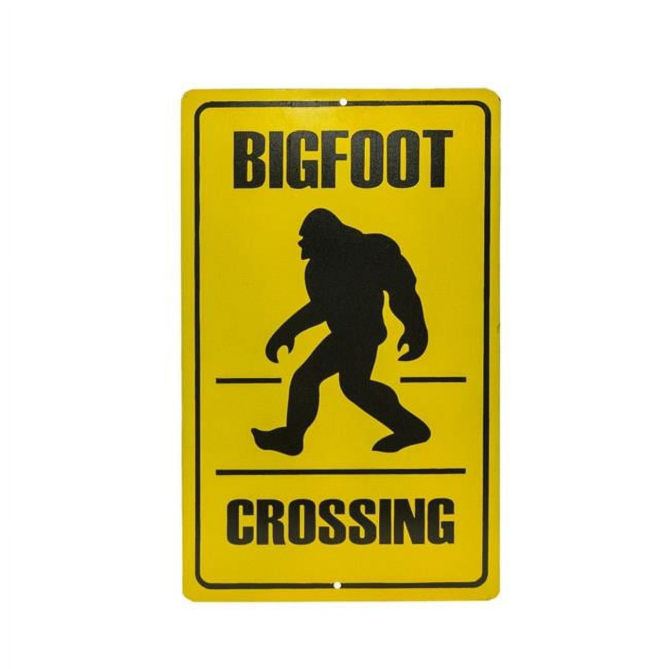 Rustic Arrow 102349 Metal Big Foot Squared Sign - Walmart.com