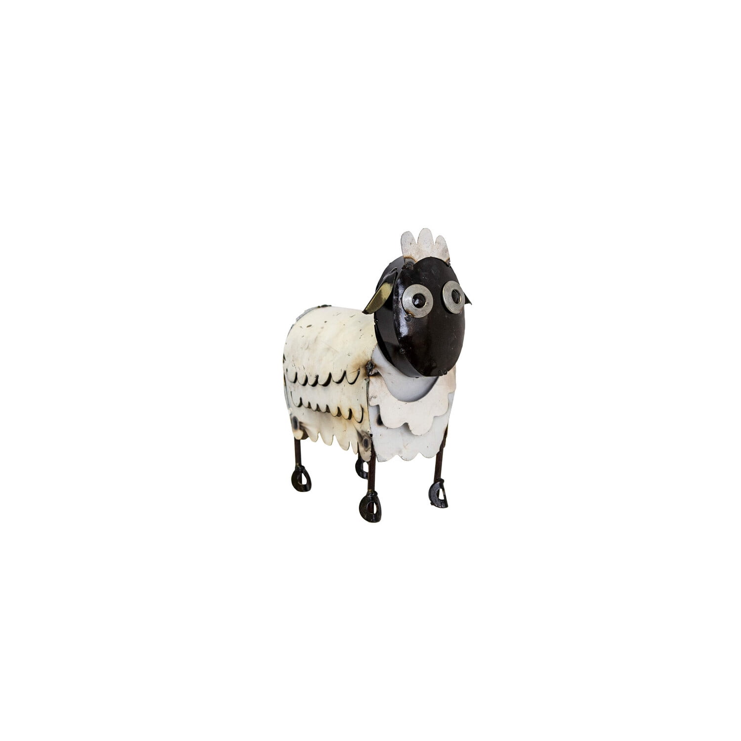 Rustic Arrow Metal Sheep Figurine - Walmart.com