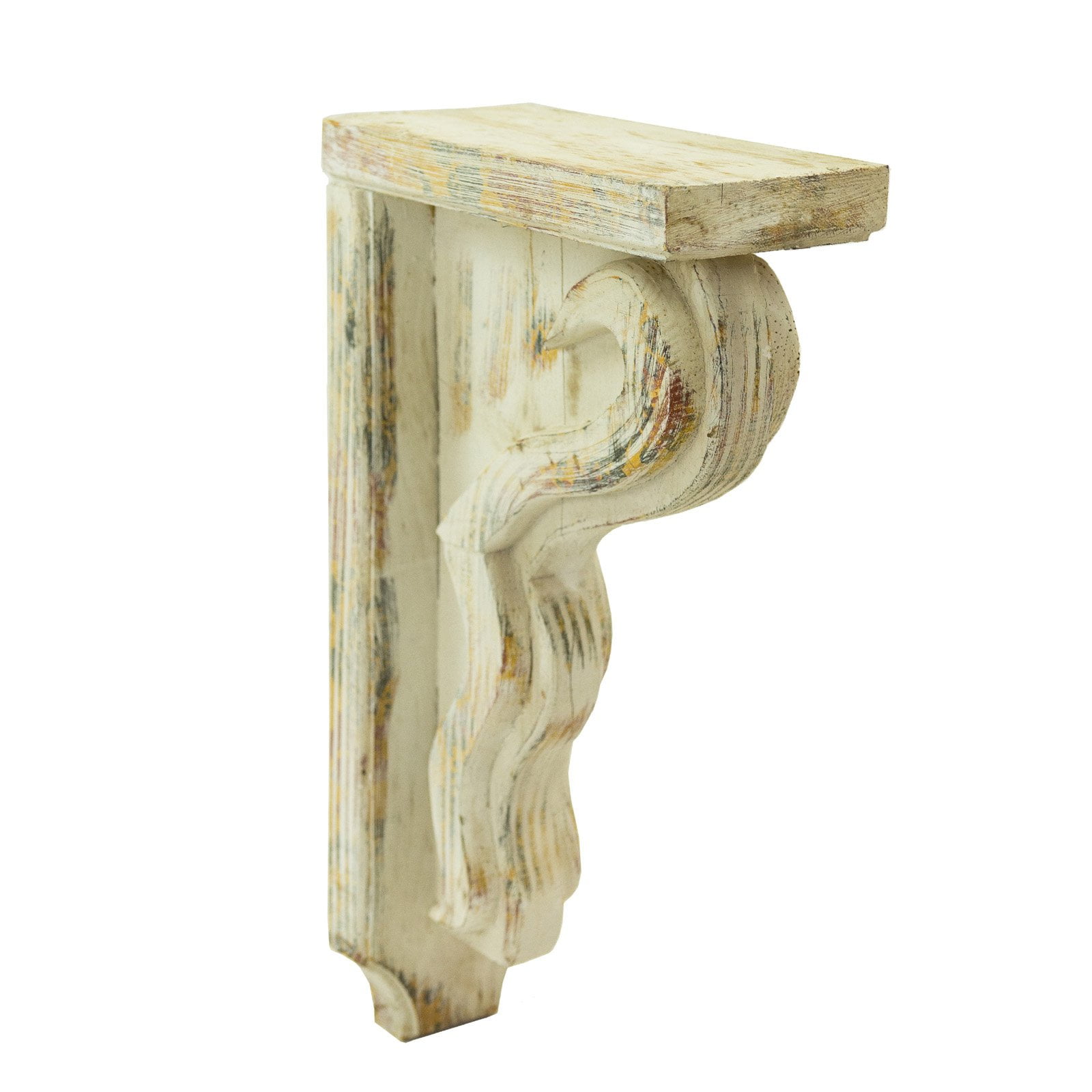 Rustic Arrow White Wooden Corbel - Walmart.com
