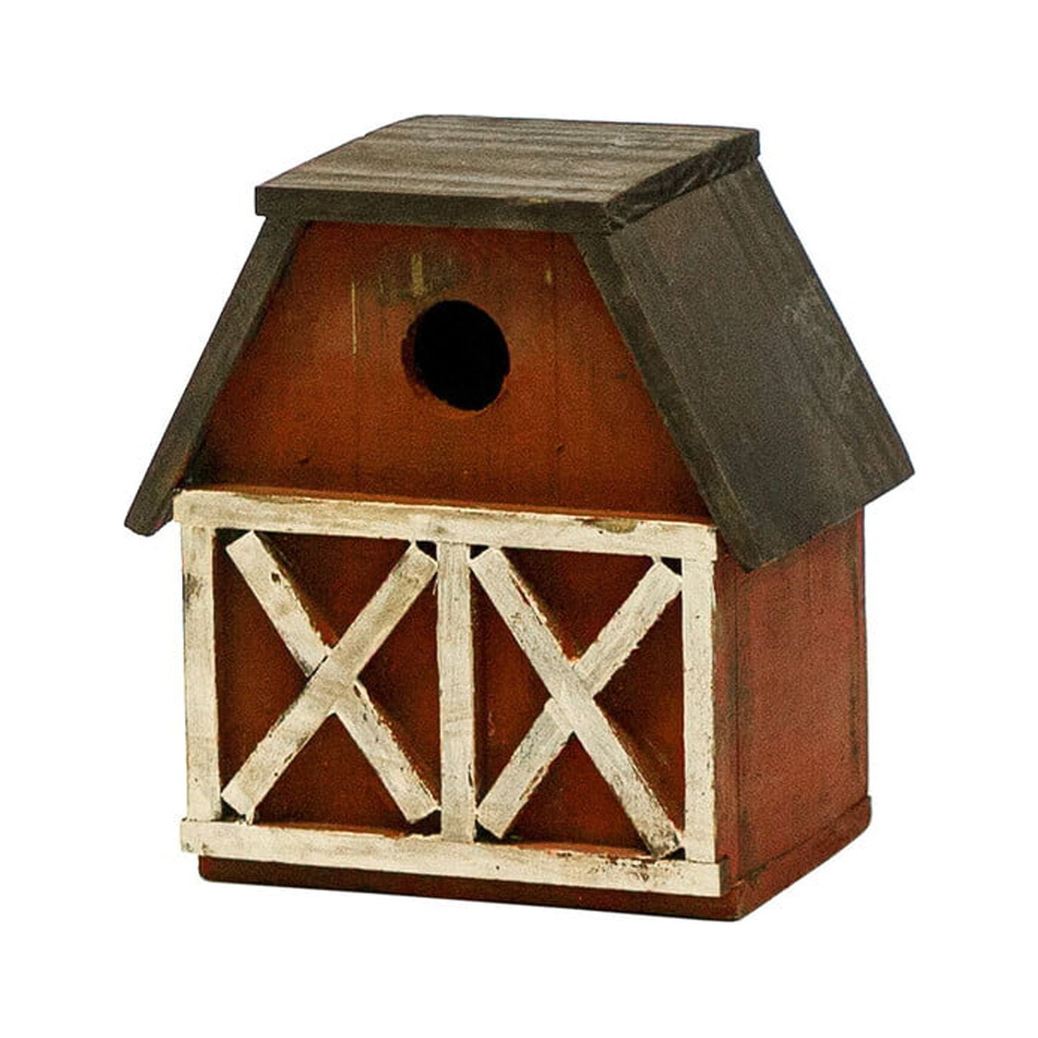 Rustic Arrow Wood Barn Birdhouse - Walmart.com