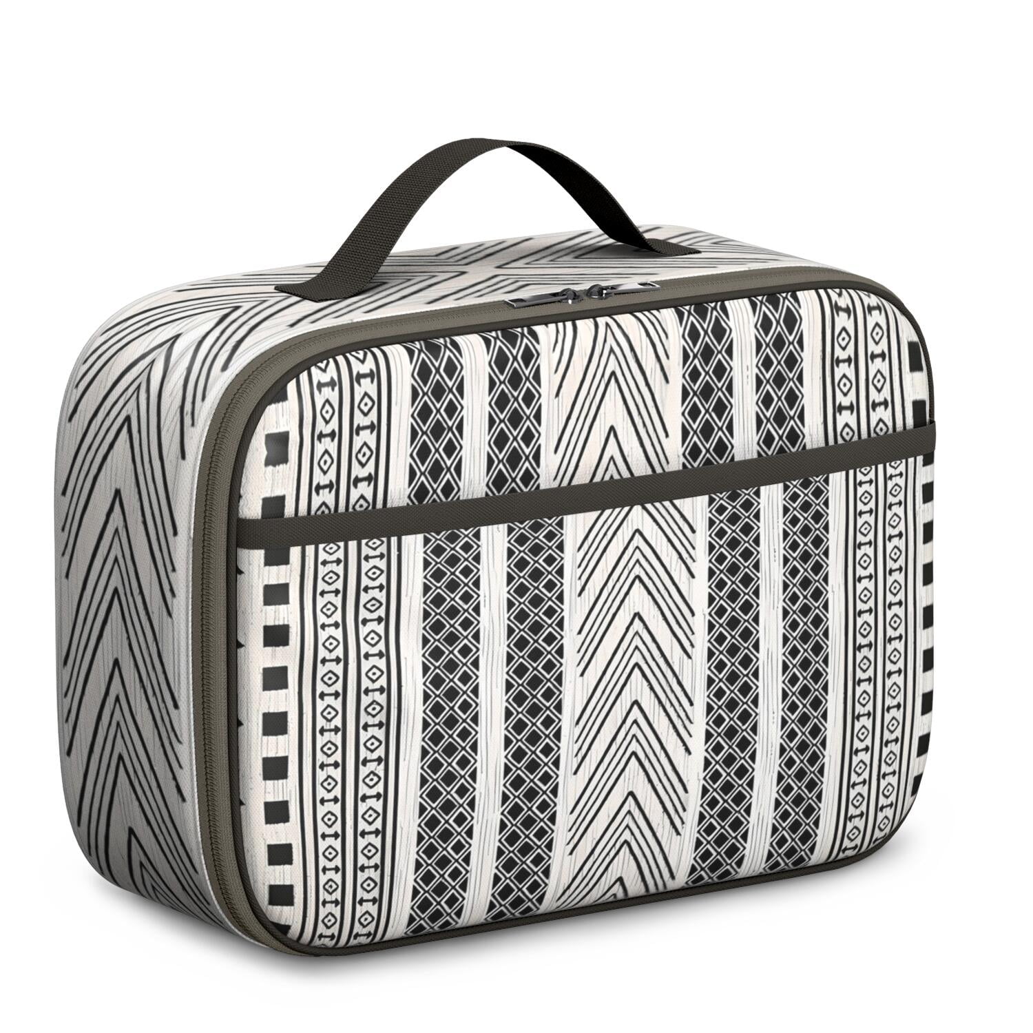 Rustic Artistic Insulated Lunch Box for Adults, Thermal Lunch Bag with ...