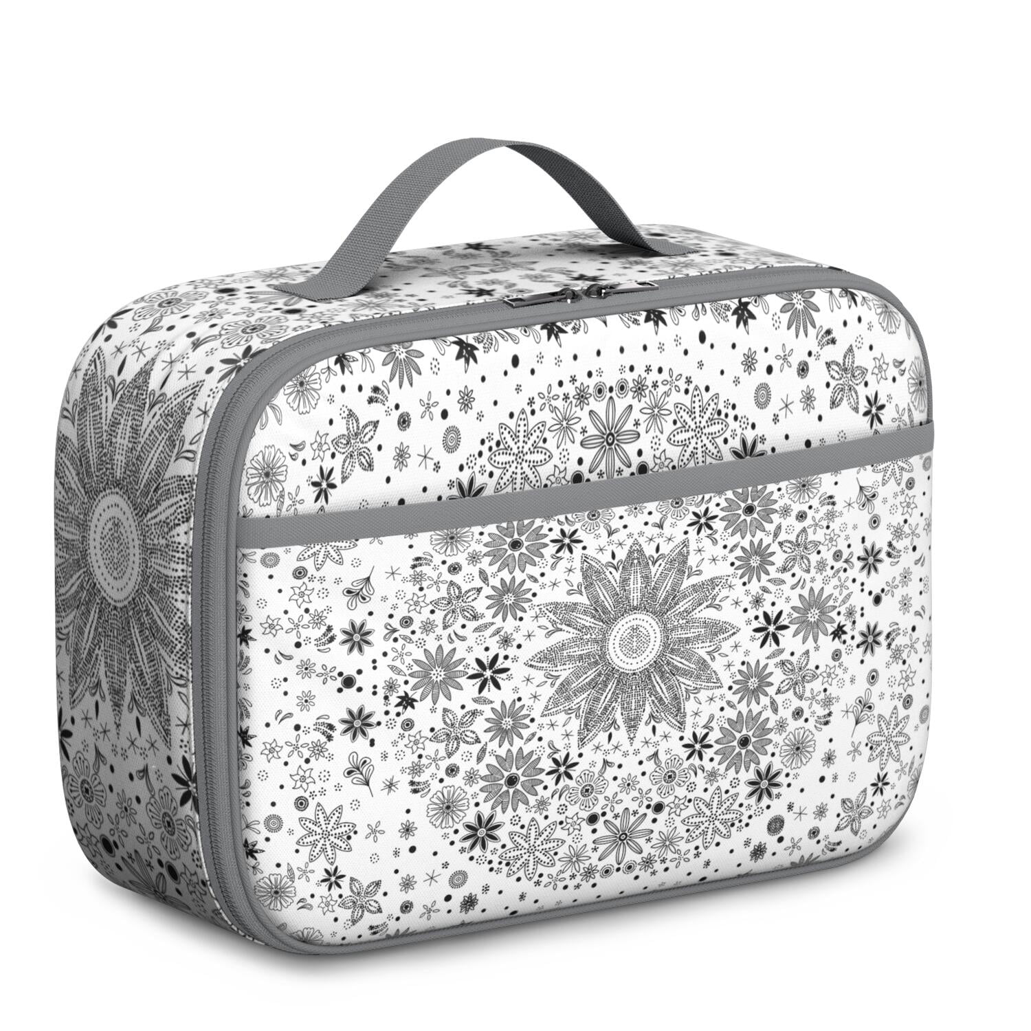 Rustic Artistic Insulated Lunch Box for Adults, Thermal Lunch Bag with ...
