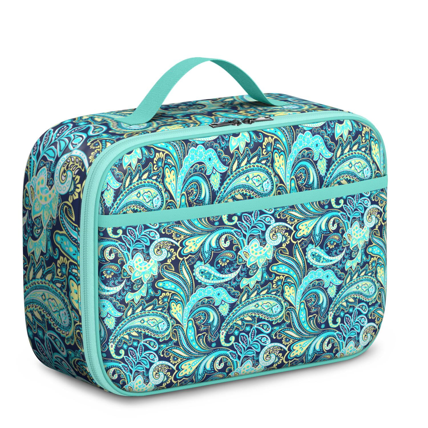 Rustic Artistic Lunch Bag for – Worn-Out Effect Insulated Bento Tote ...