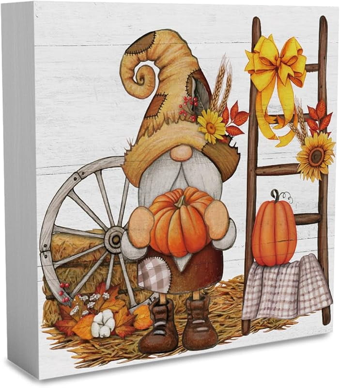Rustic Autumn Fall is Proof That Change is Beautiful Wood Box Sign ...