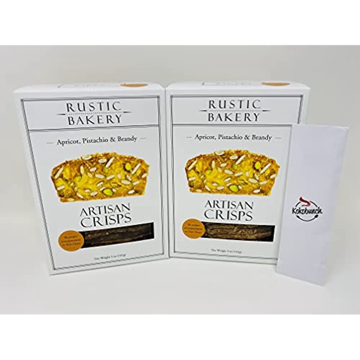 Rustic Bakery Artisan Crisps Crackers Bundle | Apricot Pistachio ...