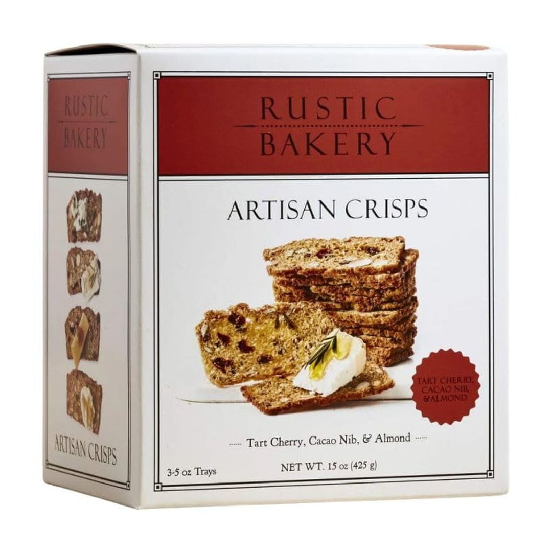 Rustic Bakery Artisan Crisps - Tart Cherry, Cacao Nib, & Almond ...