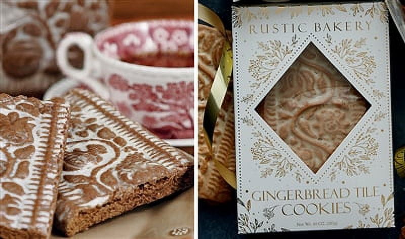 Rustic Bakery Gingerbread Cookie Tiles, 10oz, Pack of 8 - Walmart.com