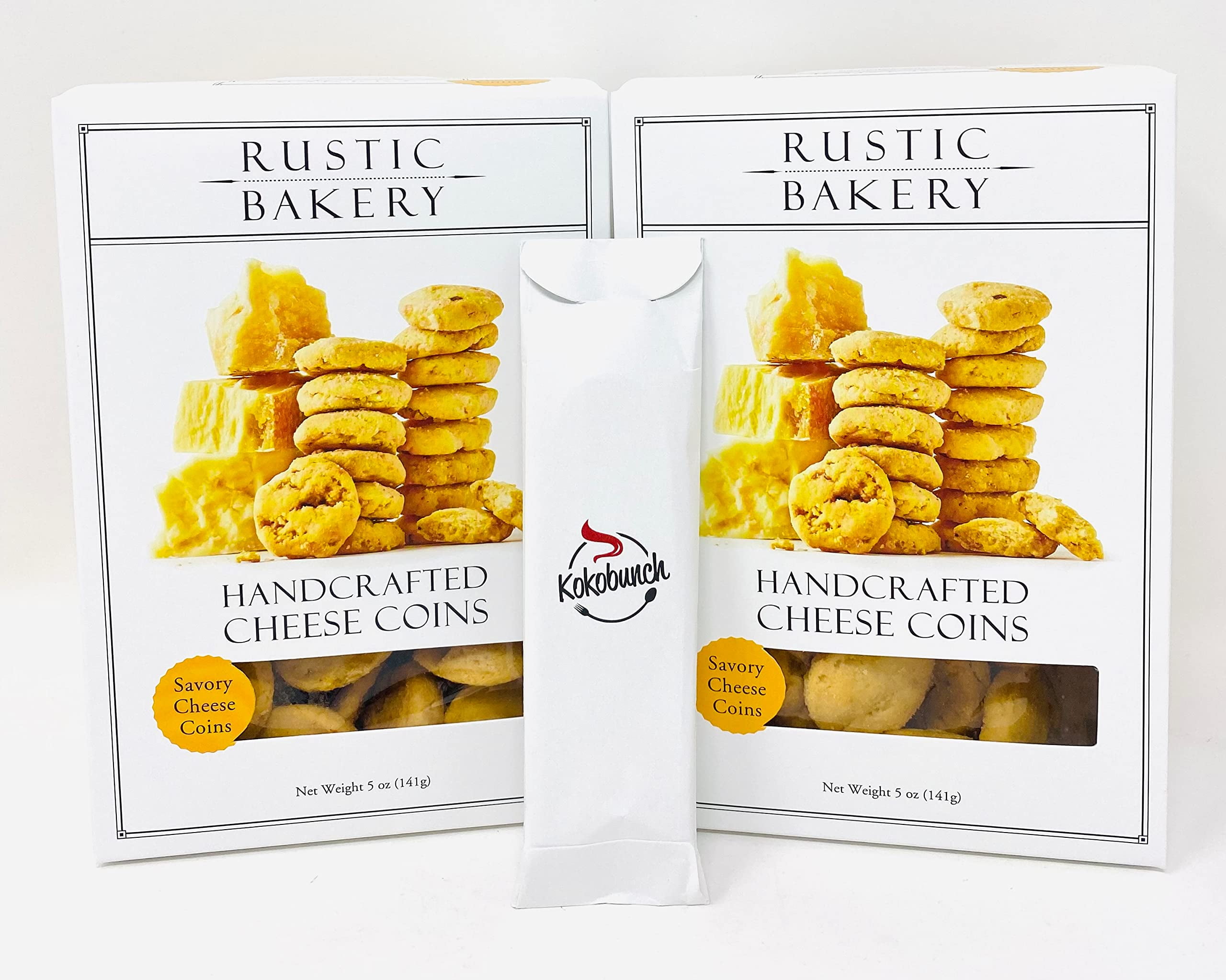 Rustic_Bakery Handcrafted Original Savory Cheese Coins Biscuit KMC25oz ...