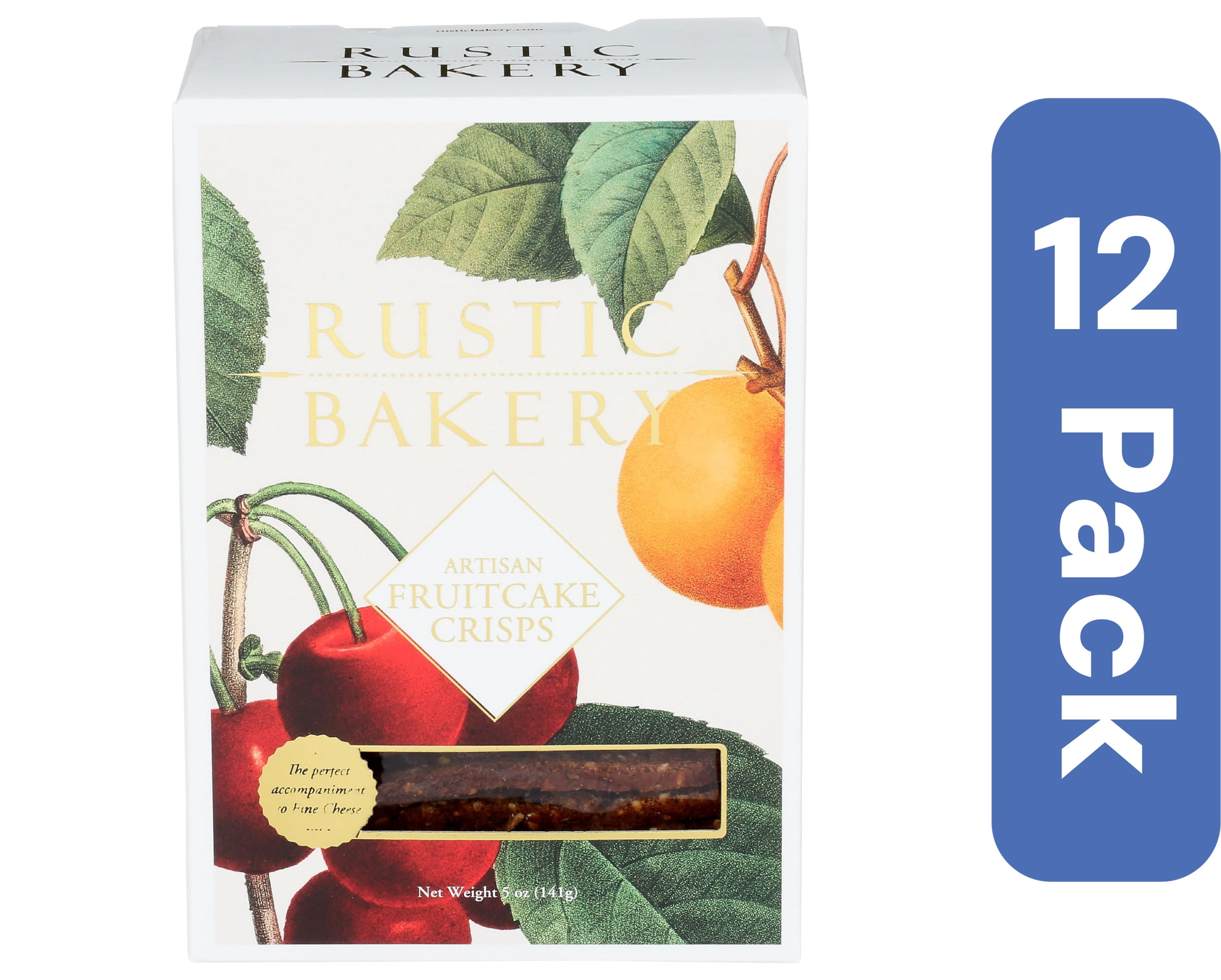 Rustic Bakery Holiday Fruit Cake Crisps 5 oz (Pack Of 12) - Walmart.com