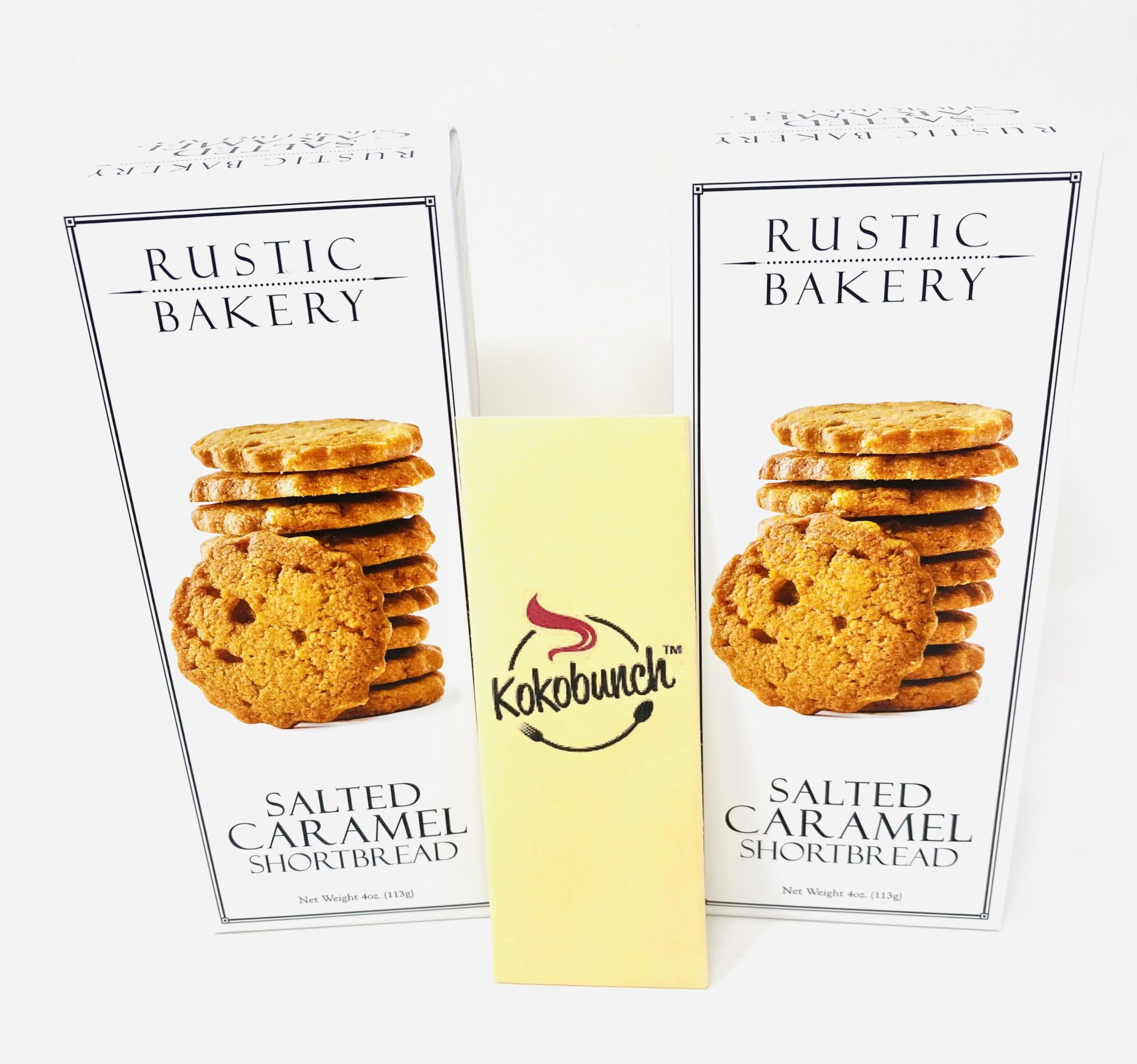 Rustic_Bakery Salted Caramel Shortbread SSF20 Cookie 2-4 oz PACK ...