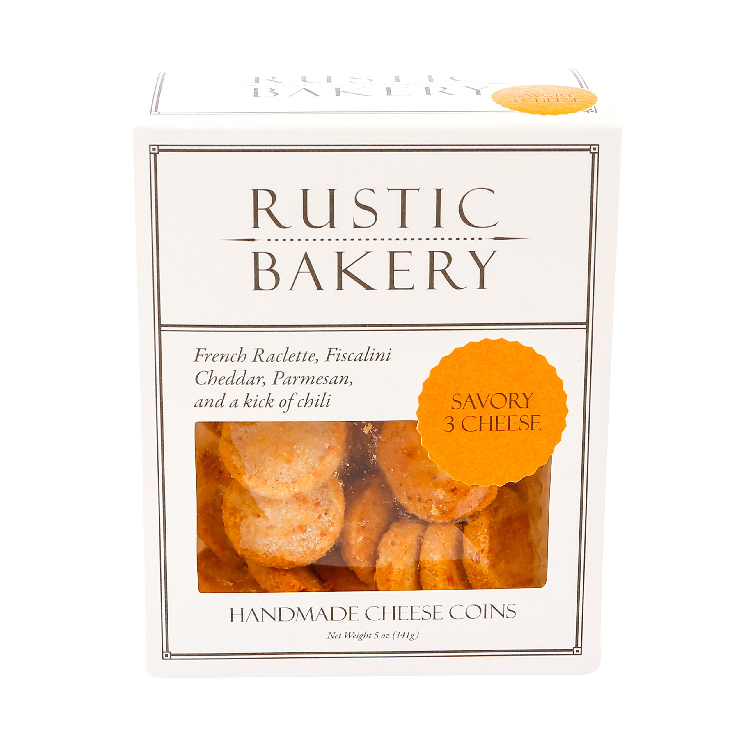 Rustic Bakery Savory Cheese Coins 5 oz (Pack of 12) - Walmart.com