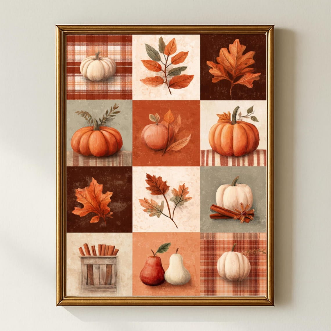 Rustic Barn In Autumn Landscape Poster Fall Wall Art, Charming ...