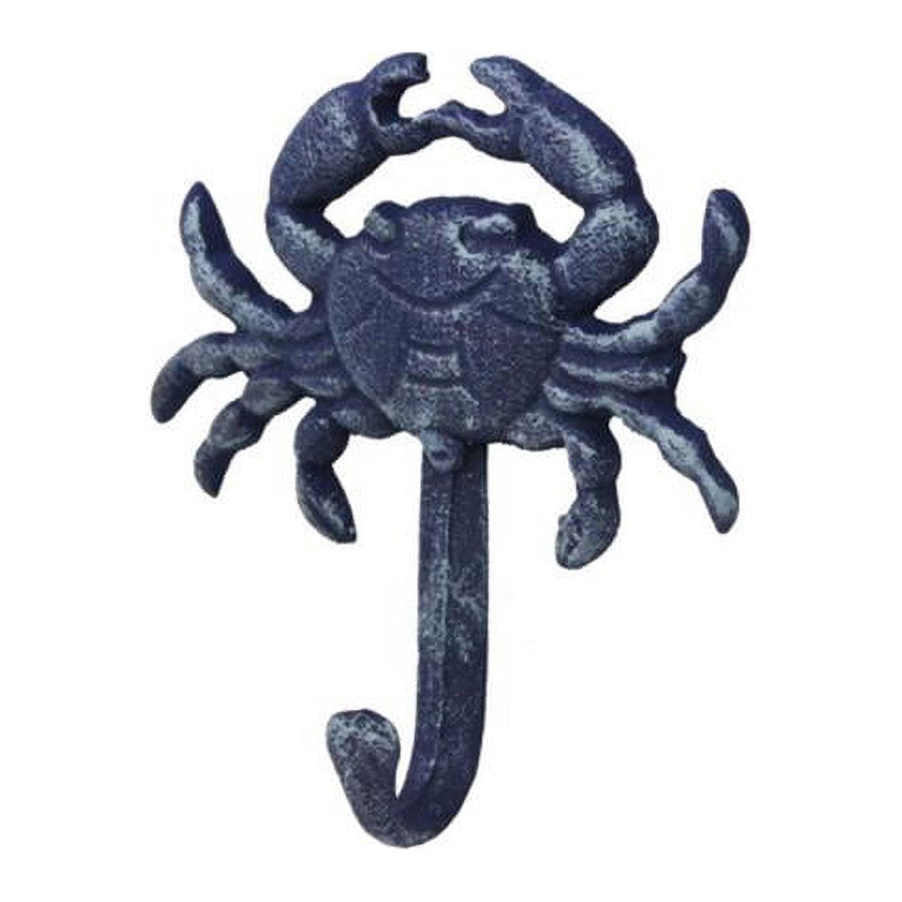 Handcrafted Model Ships 5 in. Cast Iron Wall Mounted Crab Hook - Rustic ...