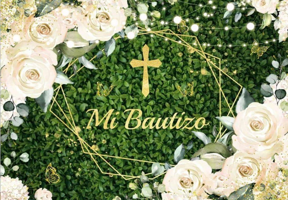 Rustic Blue Wood Leaves God Bless First Holy Communion Photography ...