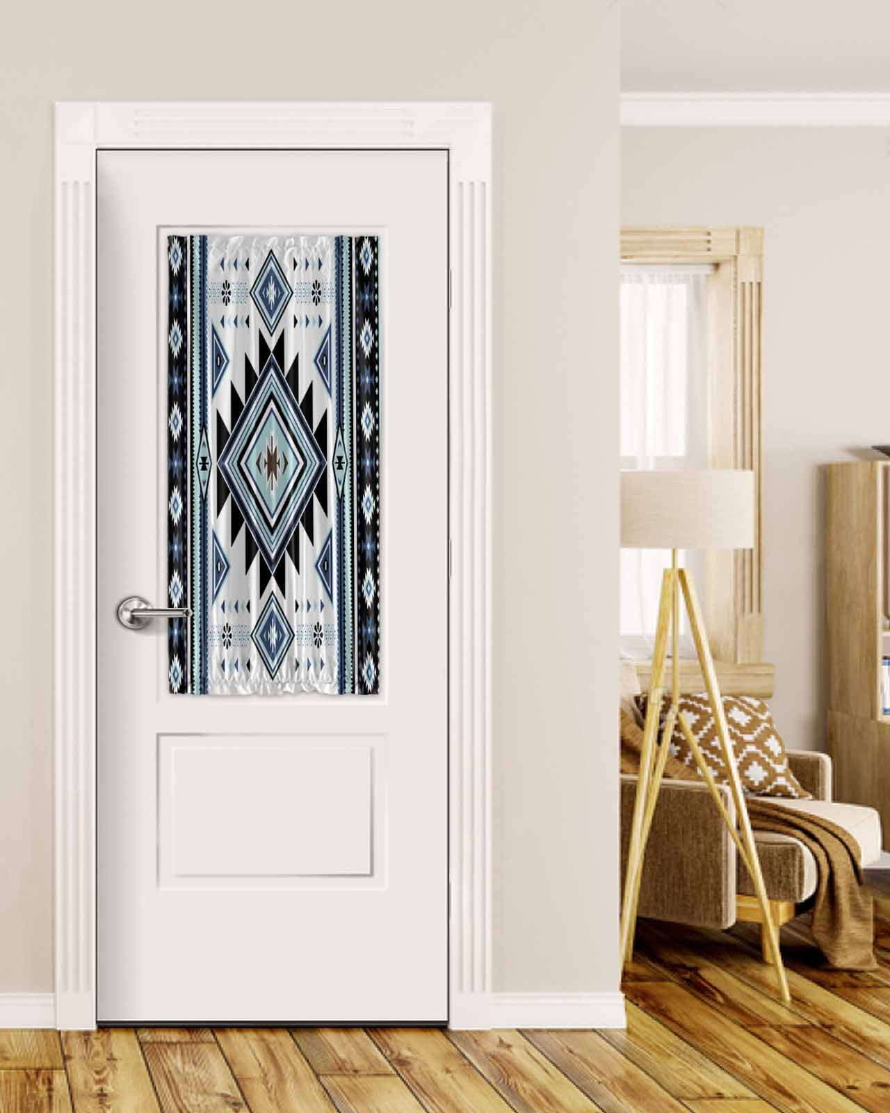 Rustic Boho Southwestern Door Curtains for Doorway Privacy, Blackout ...