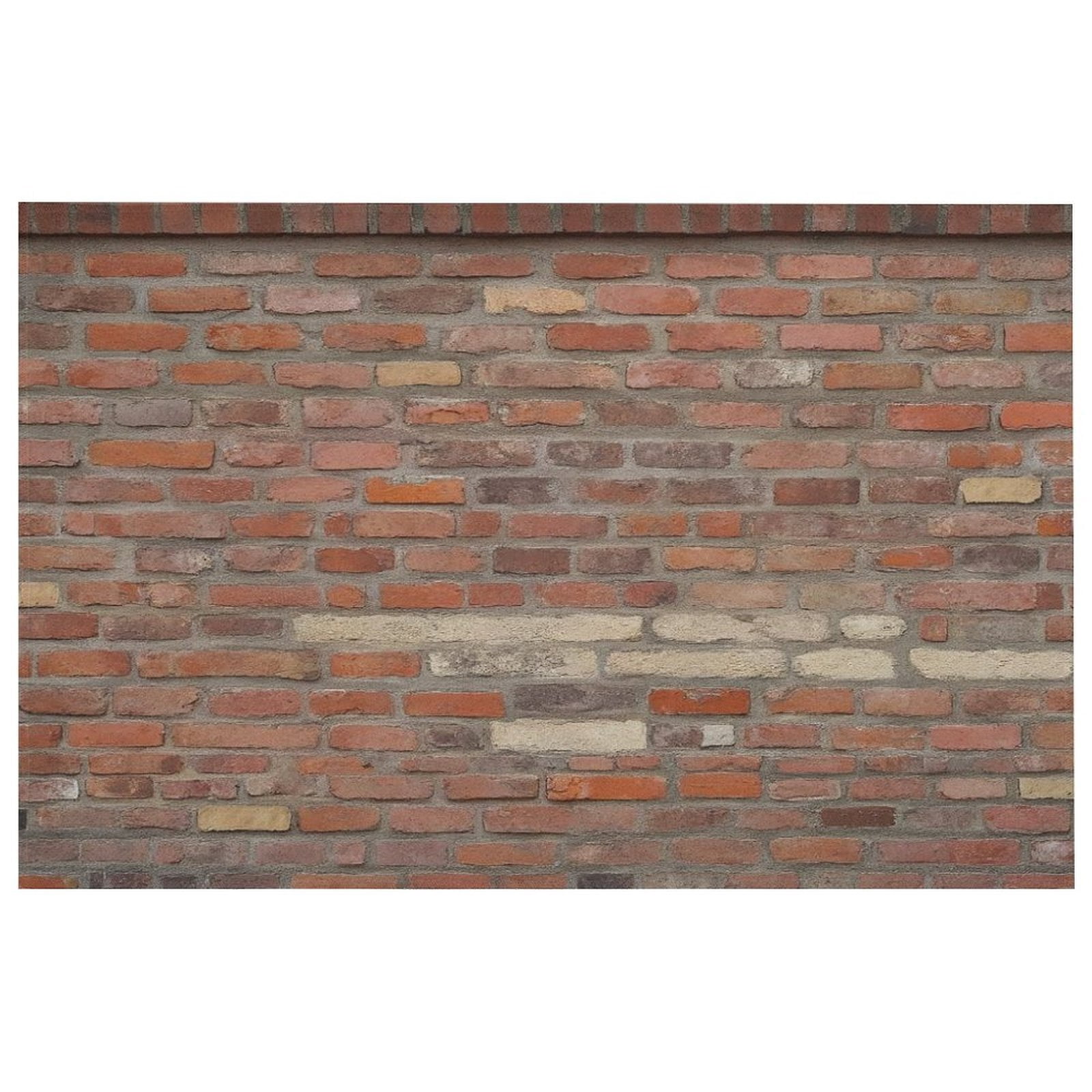 Rustic Brick Wall Texture Adult Home Decor Bedroom Living Room Crystal ...
