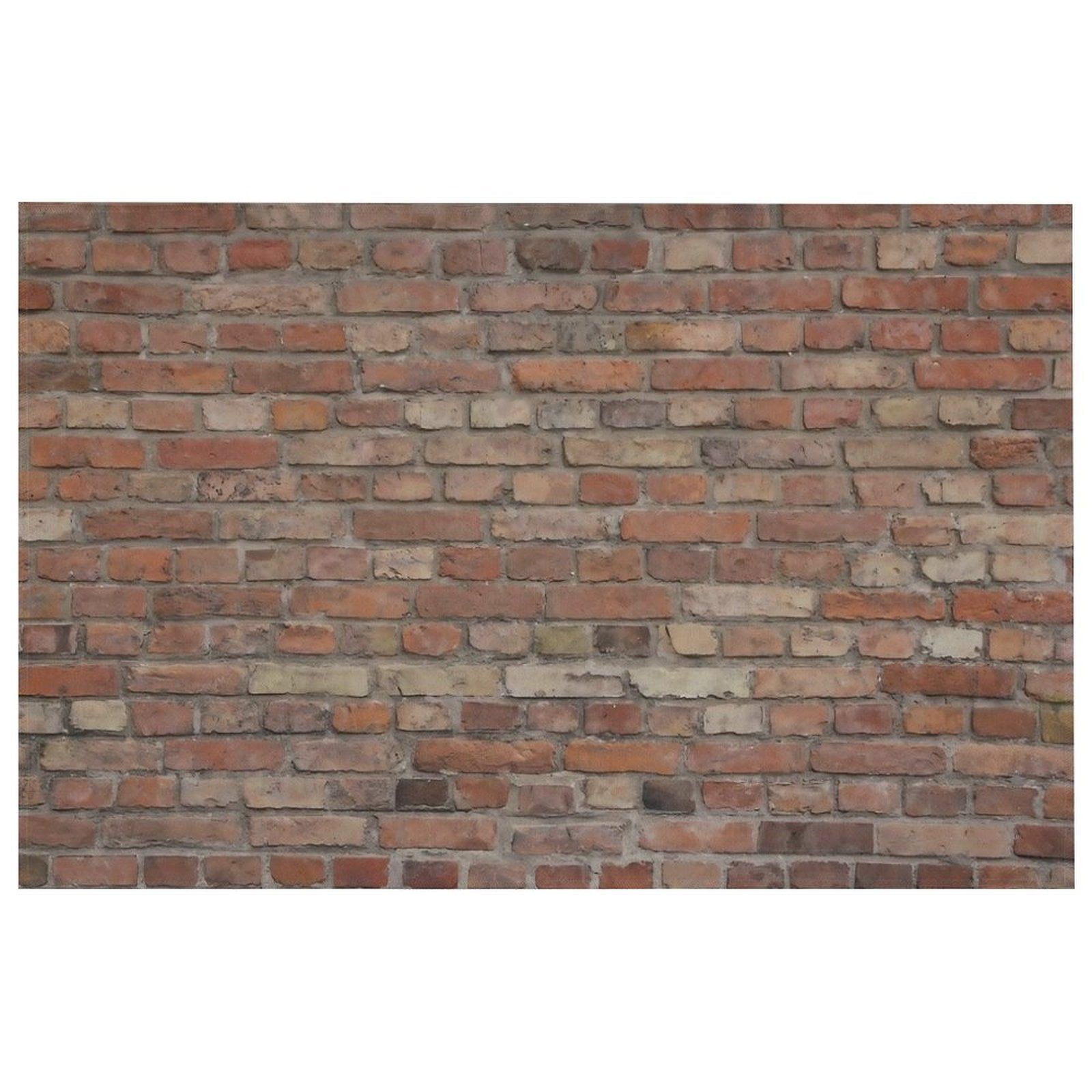 Rustic Brick Wall Texture Adult Home Decor Bedroom Living Room Crystal ...