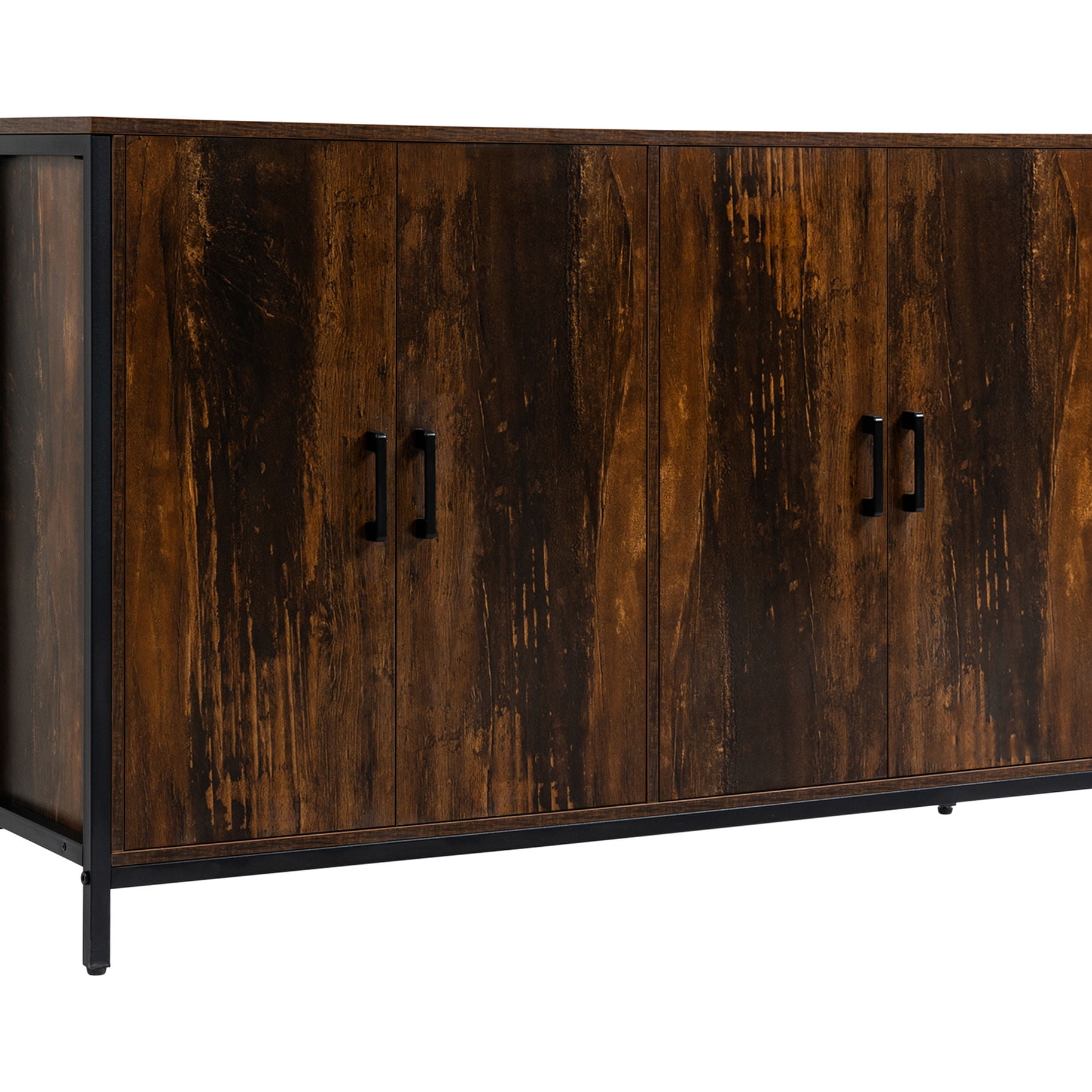 Rustic Brown - Adjustable Shelving for Tailored Storage - Entryway ...
