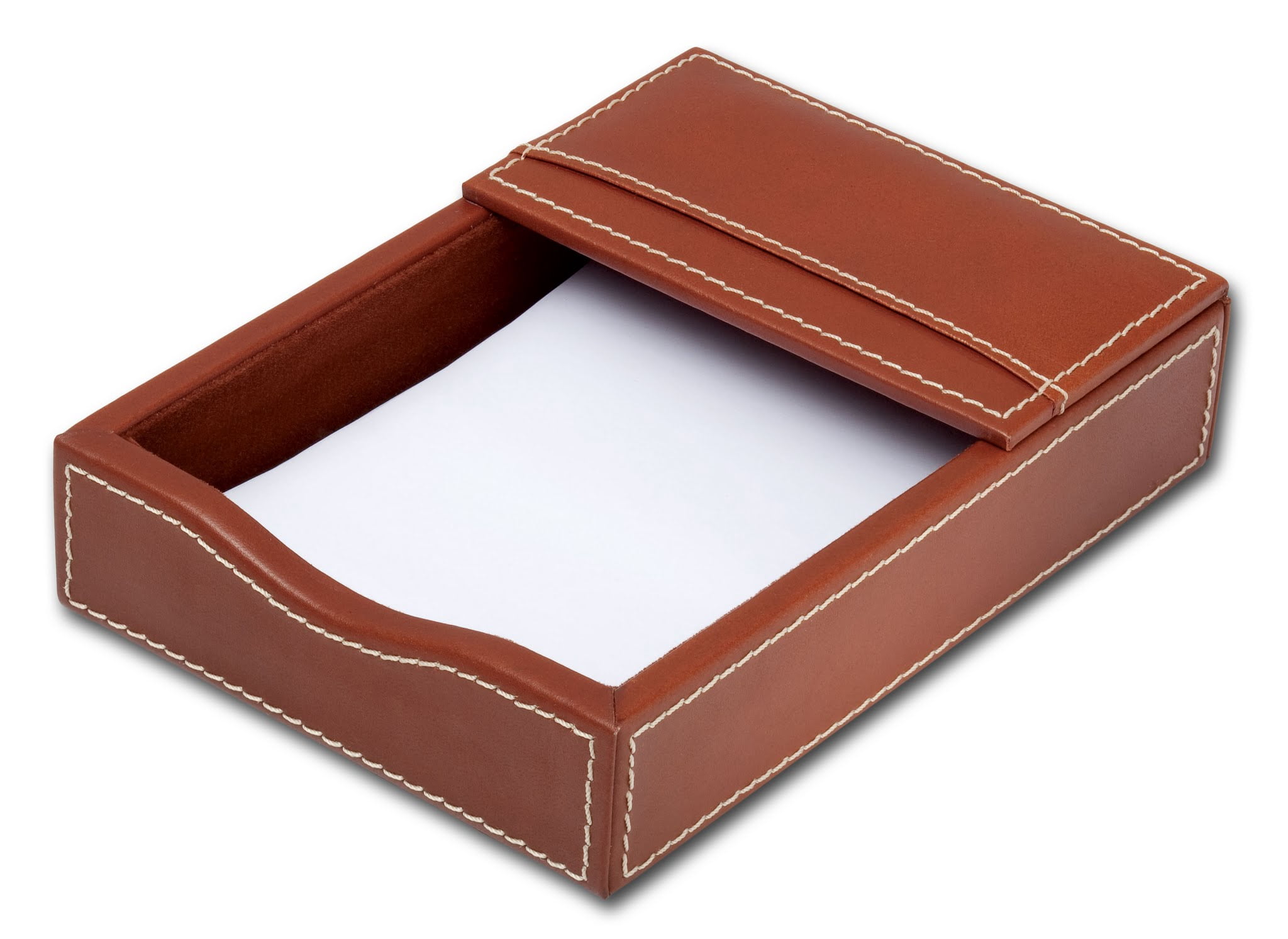 Rustic Brown Leather 4 x 6 Memo Holder - Walmart.com
