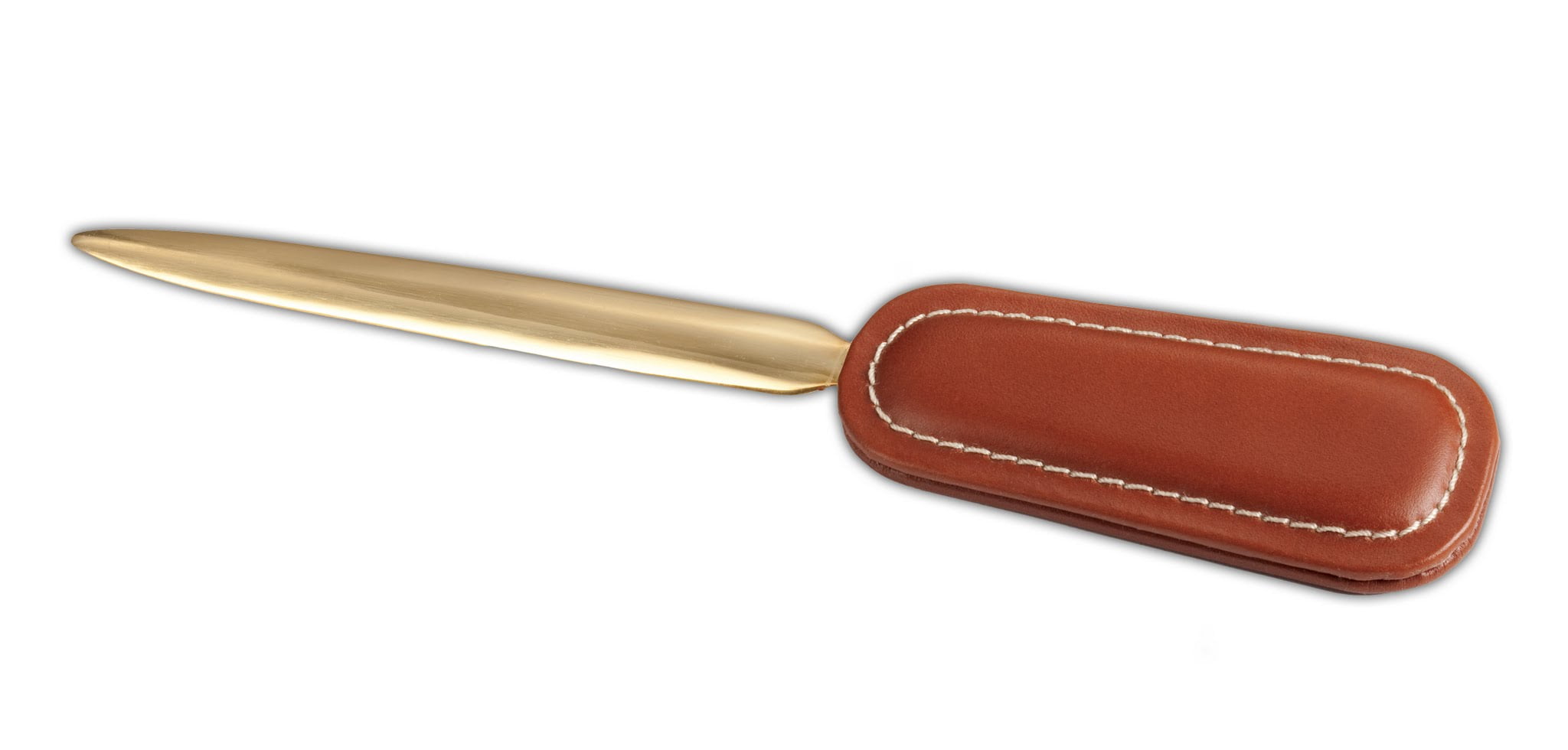 Rustic Brown Leather Letter Opener - Walmart.com