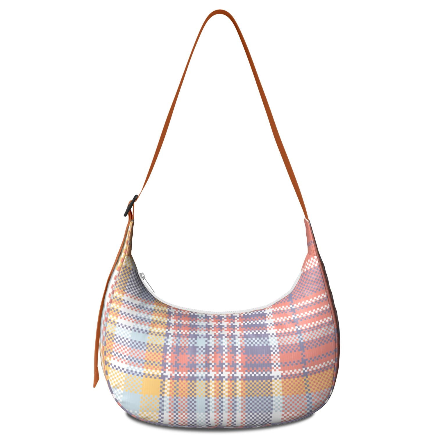 Rustic Buffalo Plaid Print Crossbody Tote for Women, Vintage Checkered ...