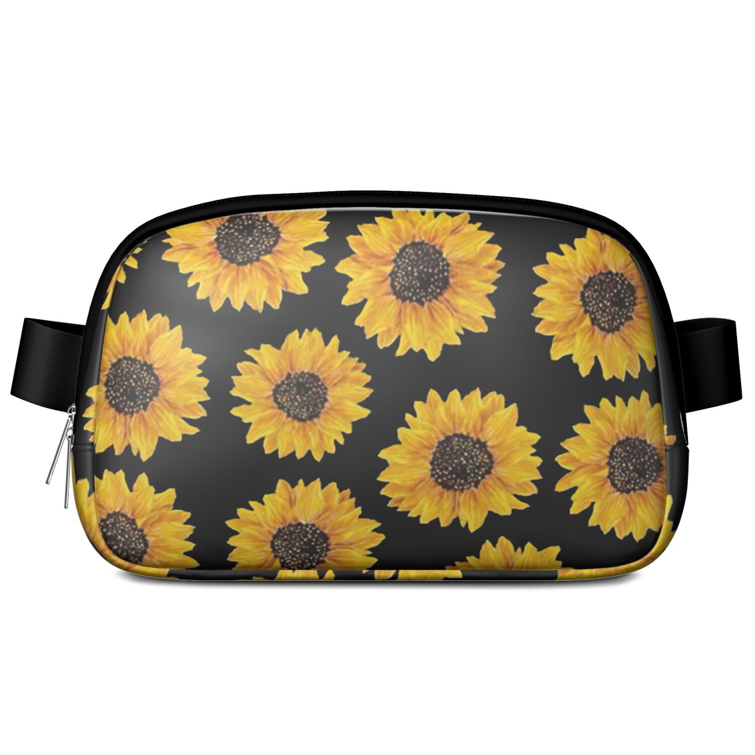 Rustic Bull Waist Bag – Wild Cow Fanny Pack with Floral Grassland ...