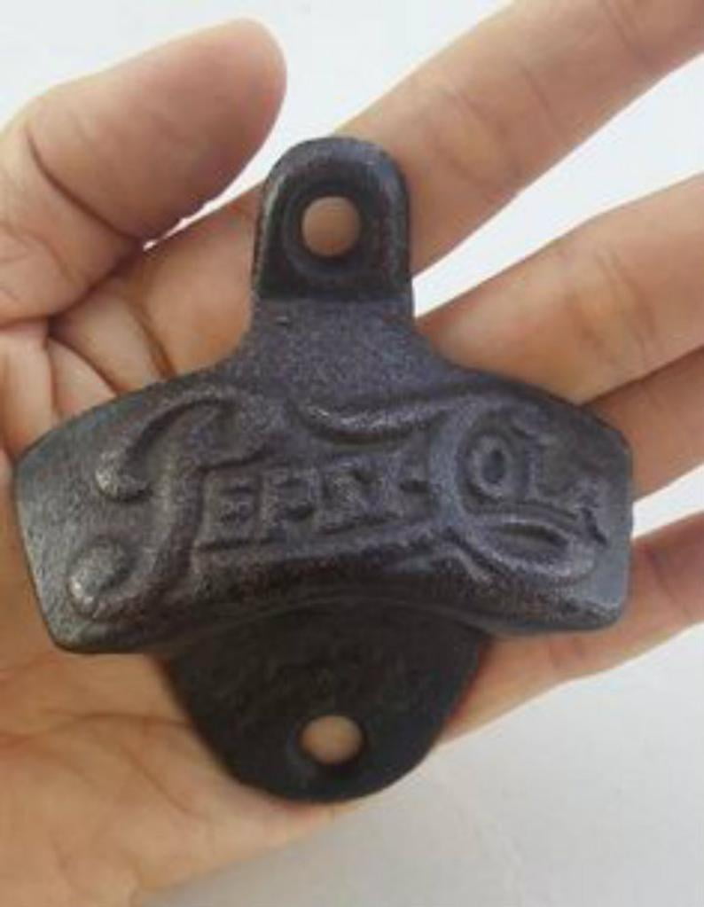 Rustic Cast-Iron Farmhouse Pepsi Cola Wall Bottle Opener - Walmart.com