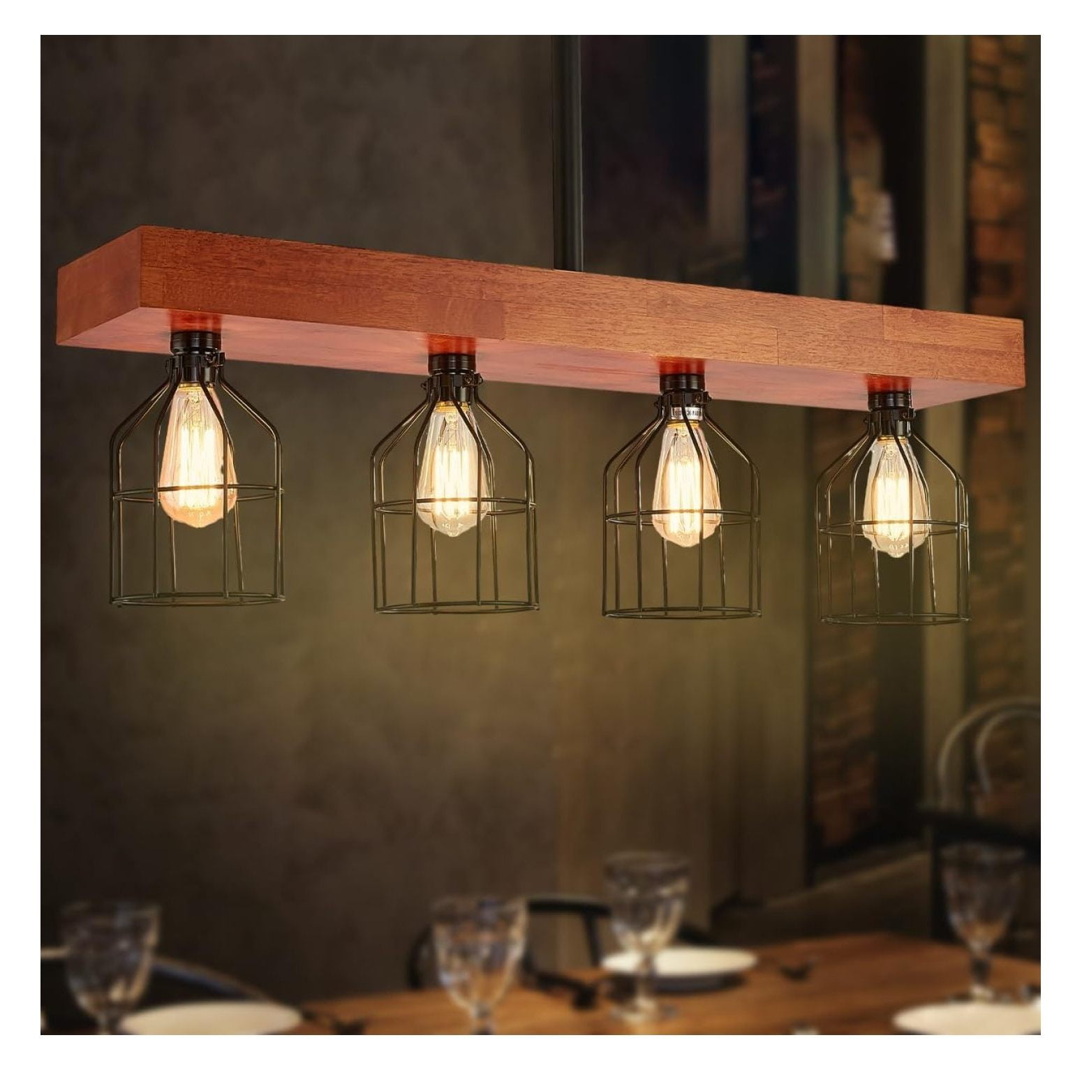 Rustic Chandelier Farmhouse Rustic Light Fixtures for Dining Room ...