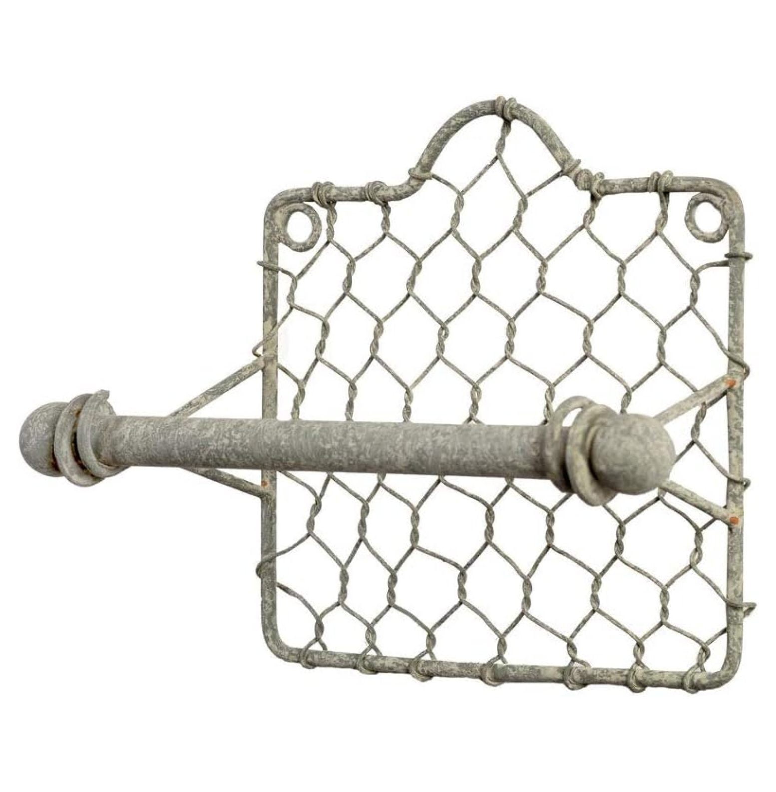 Rustic Chicken Wire Holder - Walmart.com
