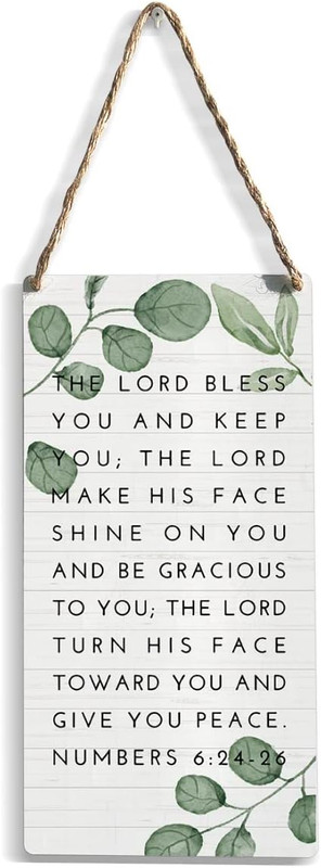 Rustic Christian Gifts for Women Religious Wood Sign Home Farmhouse ...