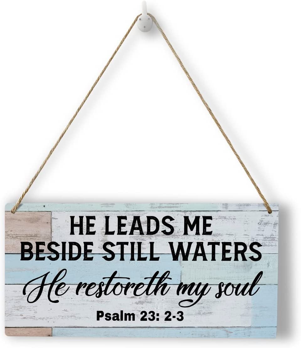 Rustic Christian Gifts for Women Wood Wall Art Wall Hanging Decor ...