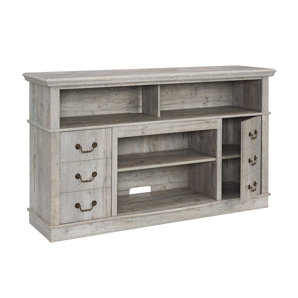 Rustic Classic TV Stand for TVs Up to 65 inch, Wood Freestanding ...