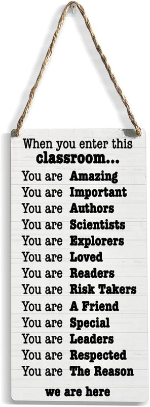 Rustic Classroom Wood Sign Classroom Decor Classroom Decorations ...