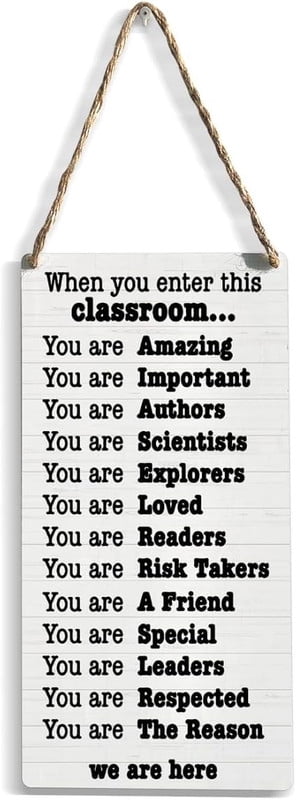 Rustic Classroom Wood Sign Classroom Decor Classroom Decorations ...