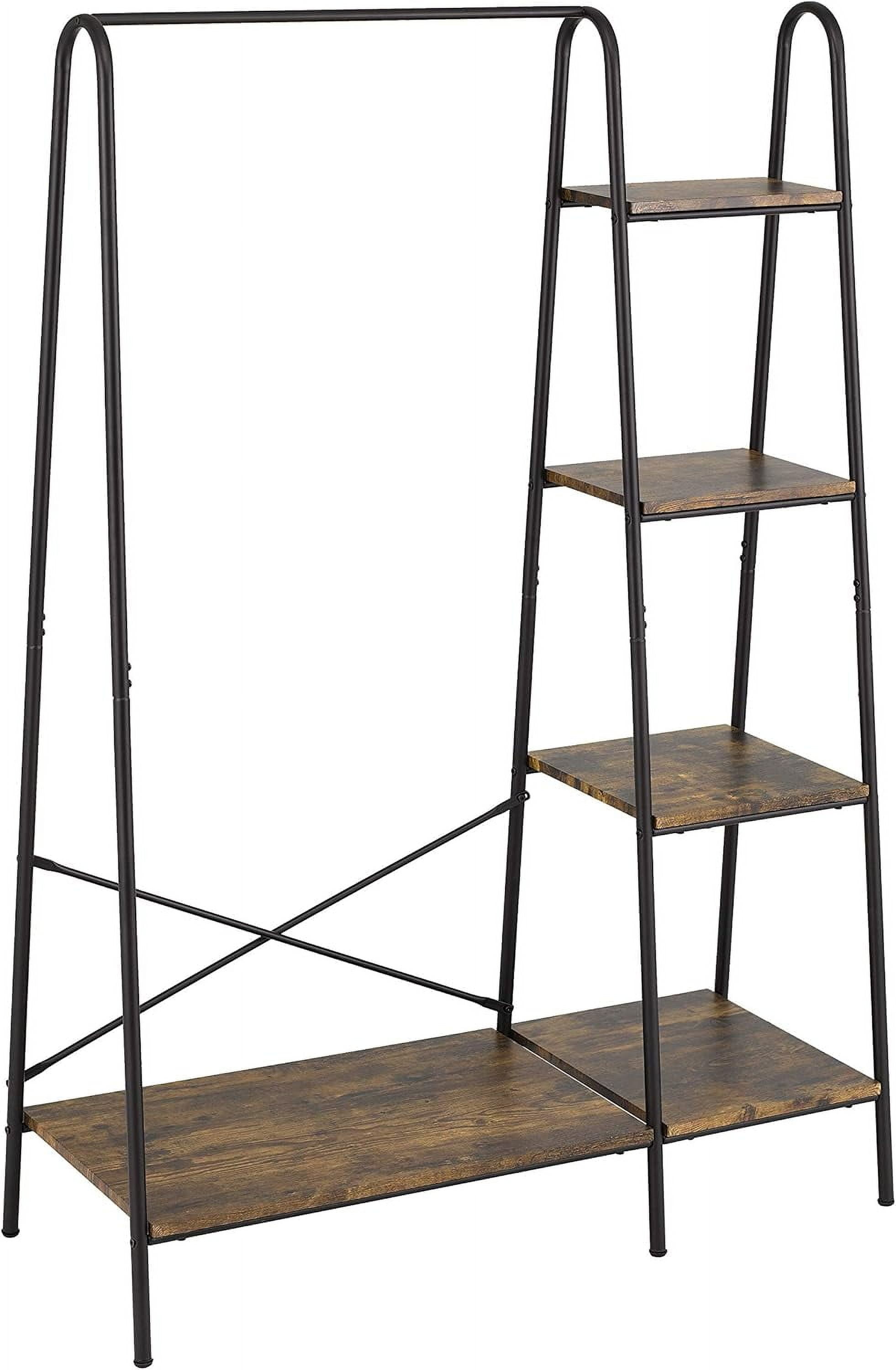 Rustic Clothes Rack, Clothing Rack for Hanging Clothes Heavy Duty ...