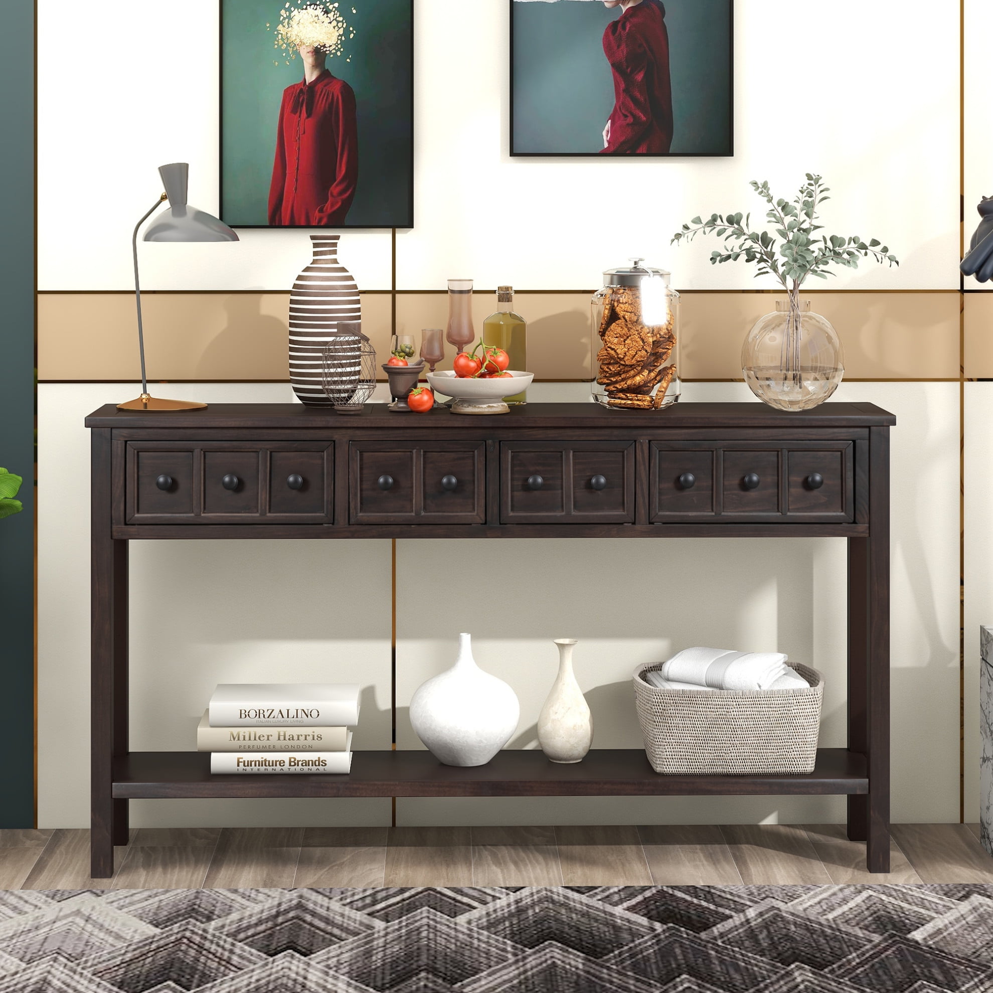 60 Inch Entryway Table