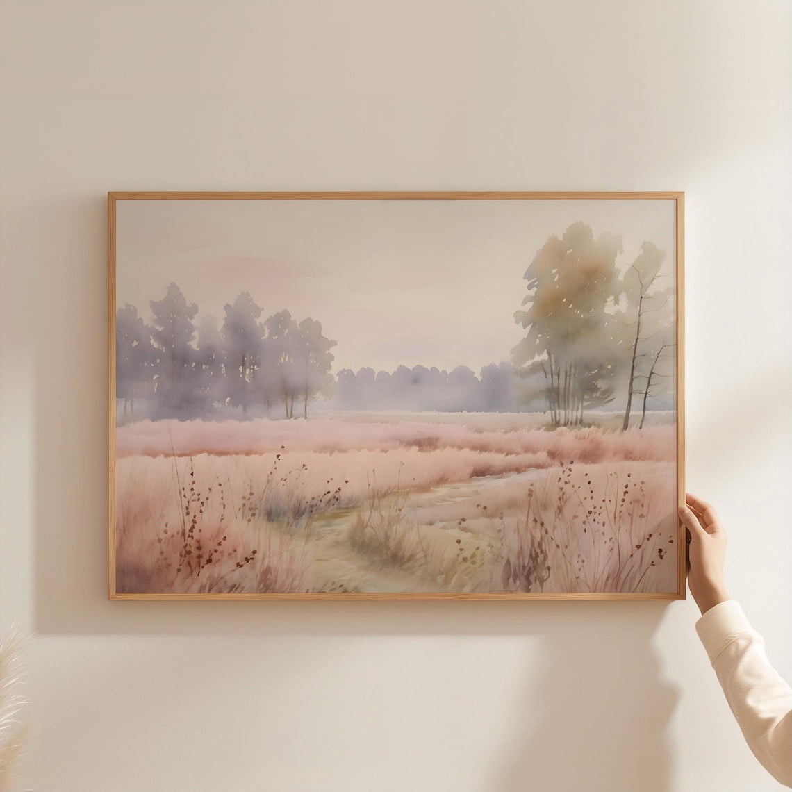 Rustic Countryside Farmhouse Landscape Poster, Unframed Size 16x24 ...