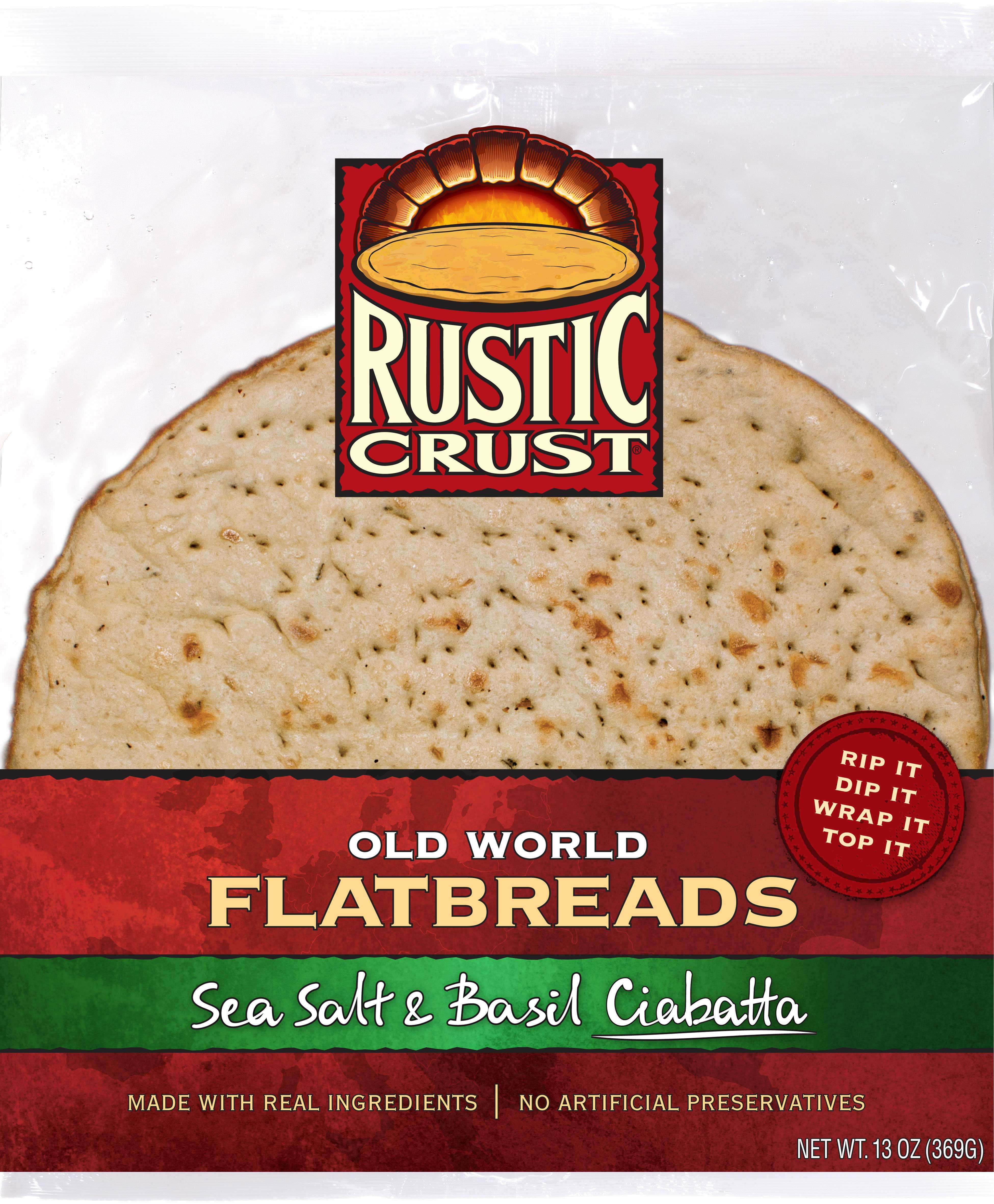 Rustic Crust Ciabatta Flatbread, 12 Inch -- 6 per case - Walmart.com