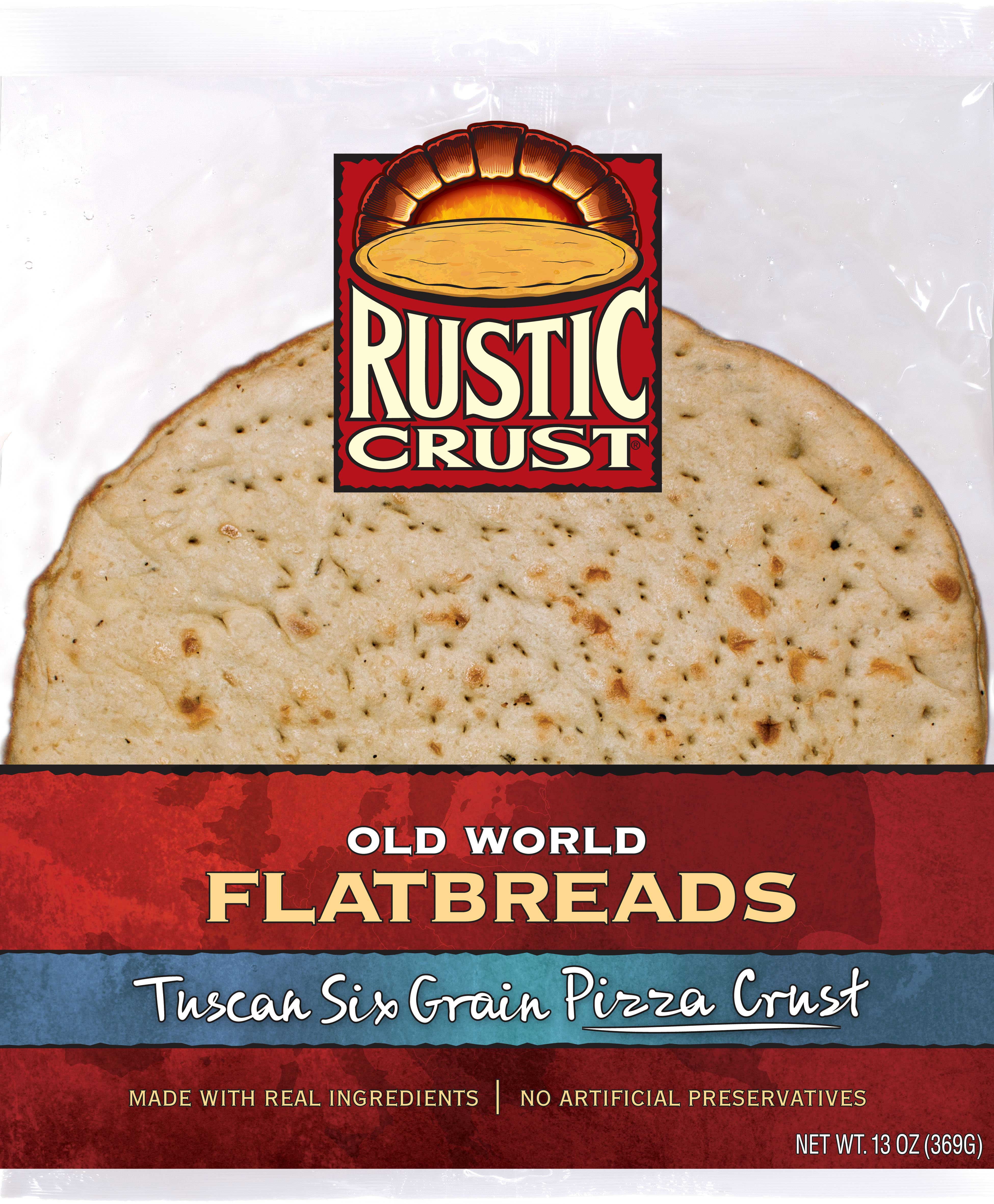 Rustic Crust Tuscan Six Grain Pizza Crust, 12 inch -- 8 per case ...