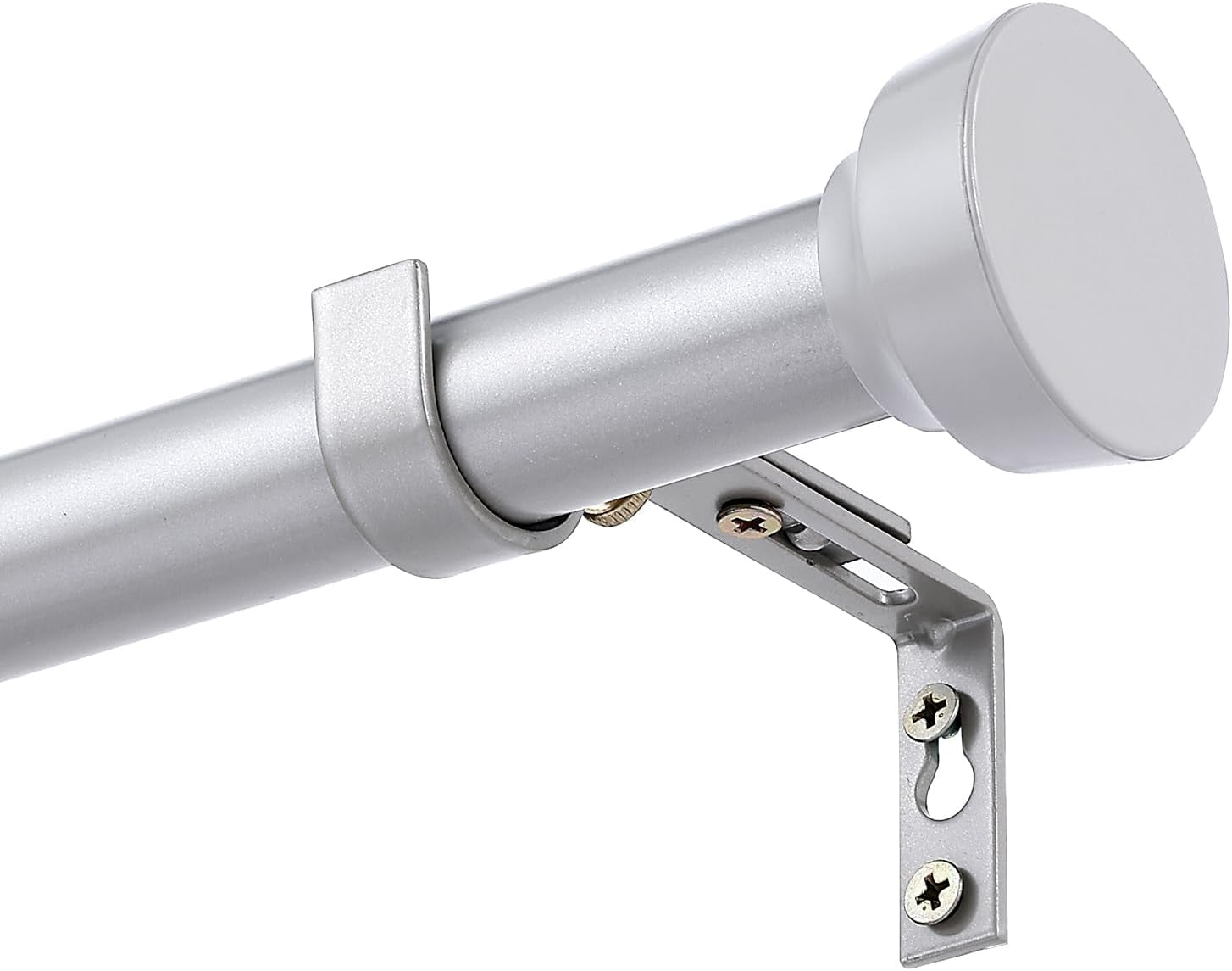 Rustic Curtain Rod, Industrial Curtain Rods for Windows 30 To 72 Inches ...