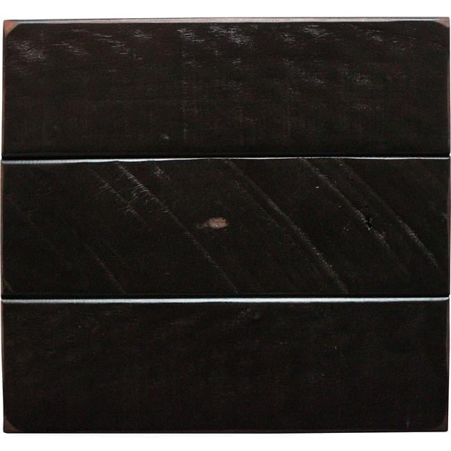 Rustic Curve Corner Shutter TV Stand in Rustic Antique Black - Walmart.com