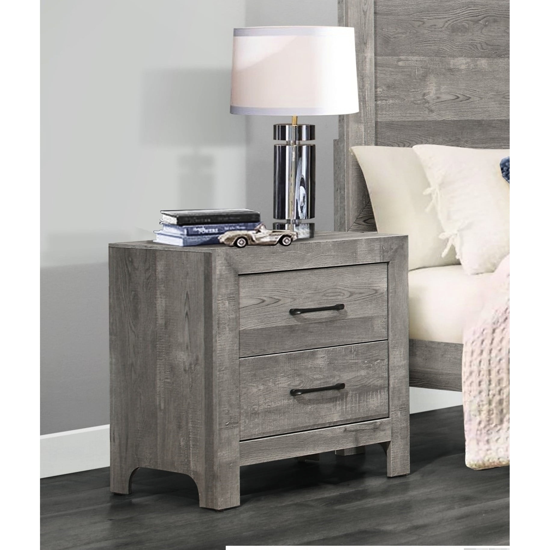Rustic Design - 3D Printed Paper Veneers - Bedroom Space - Realistic ...