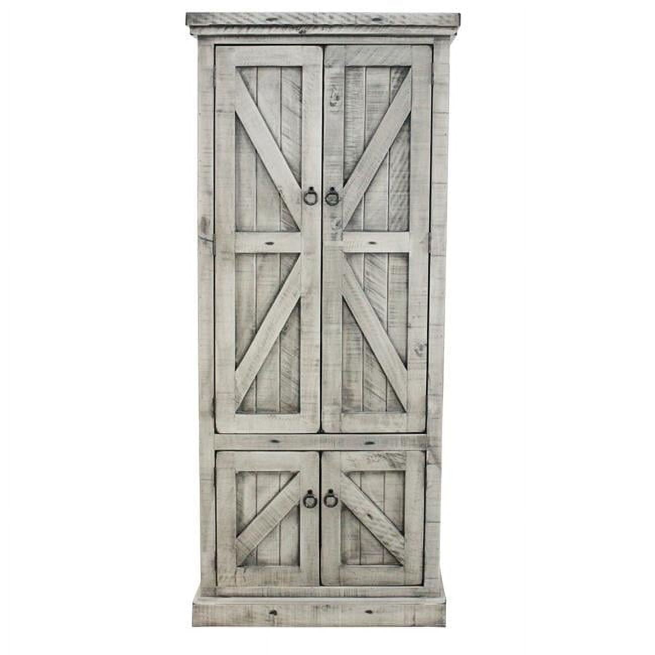 Rustic Double Door Pantry, Caribbean Rum - Walmart.com