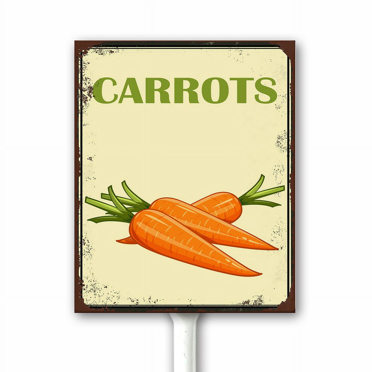 Rustic Eggplants Yard Sign & Stake Vegetable Signs For Garden Farm ...