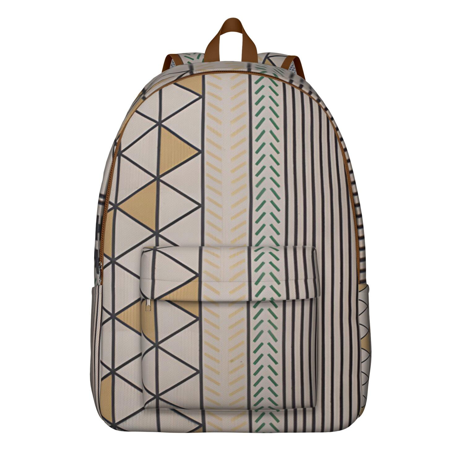 Rustic Ethnic School Backpack for Teens, Lightweight Travel Laptop Bag ...