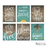 Rustic Faith Poster Set - Educational - 6 Pieces - Walmart.com