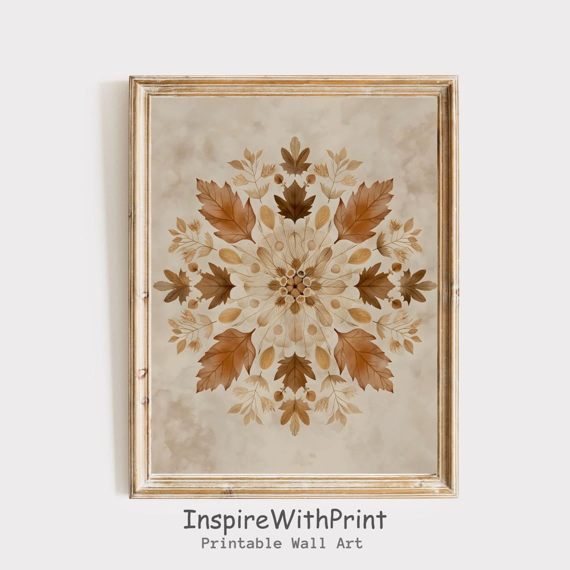 Rustic Fall Botanical Print, Moody Fall Cottagecore Floral Printable ...
